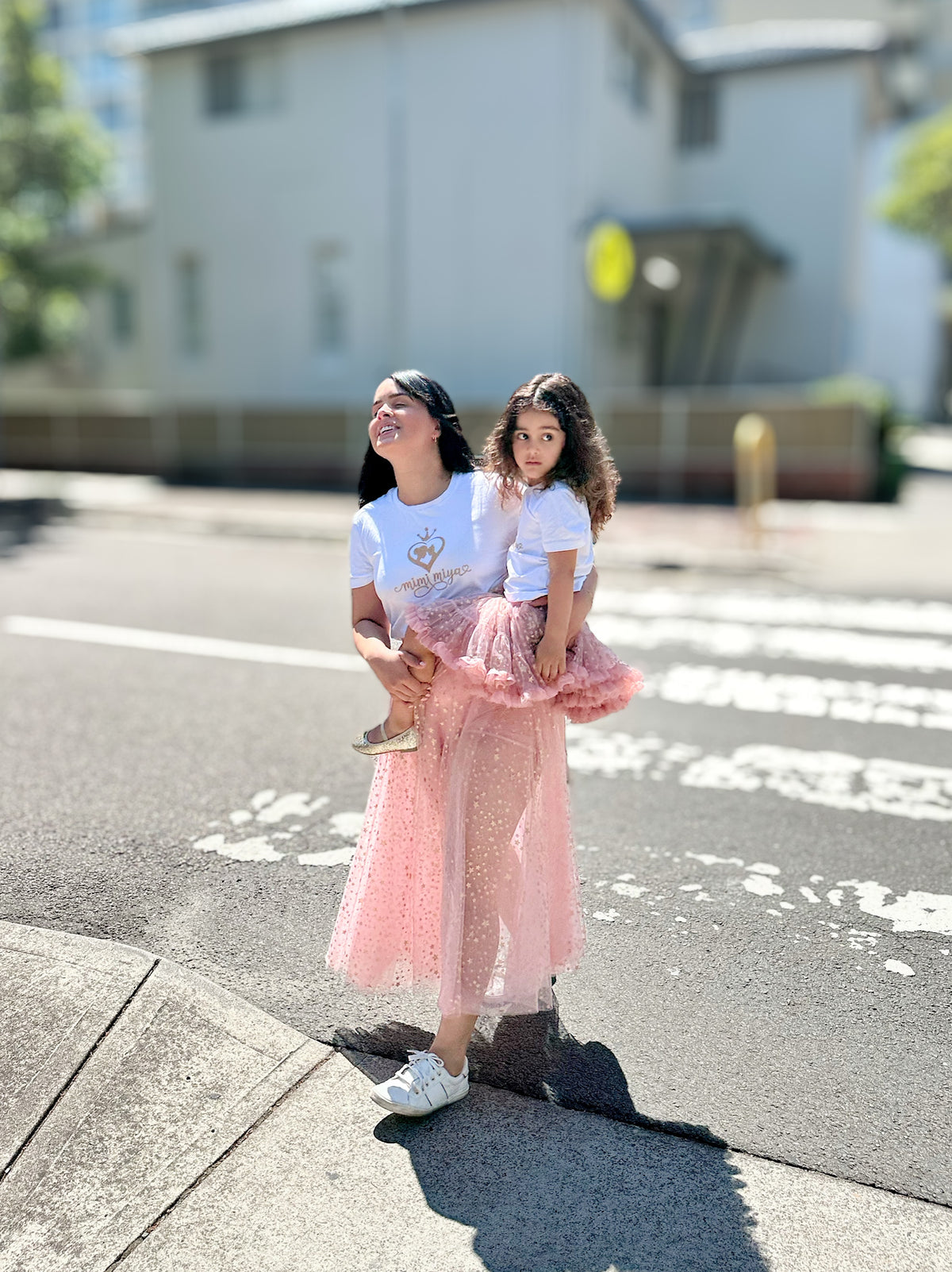 “Mimi Miya” Embroidered Logo Women’s Cotton T-Shirt | Mimi Miya