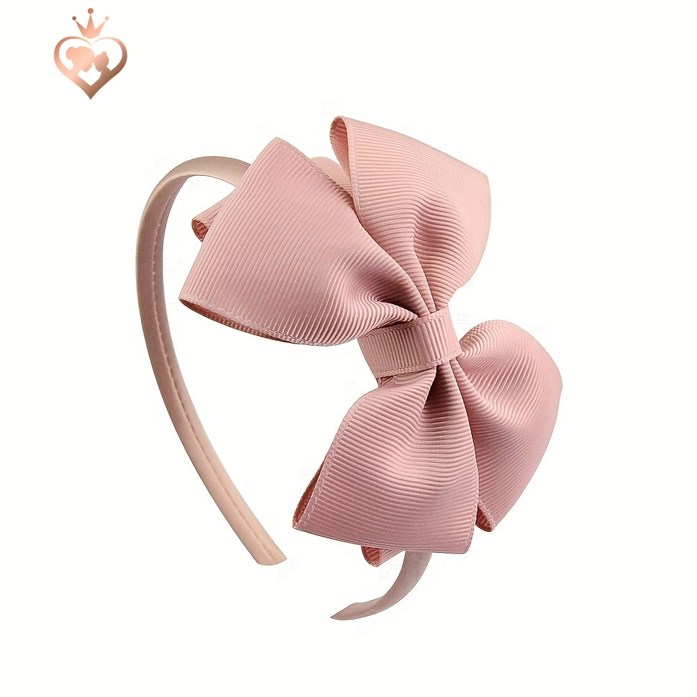Stylish "Miya" Twill Satin Bow Headband - Perfect for Girls! | Mimi Miya